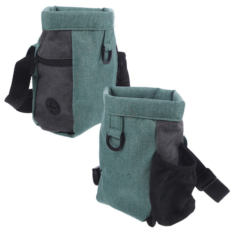 2pcs Dog Puppy Walking Bag Oxford Cloth Pouch Dog Training Pouch for ...