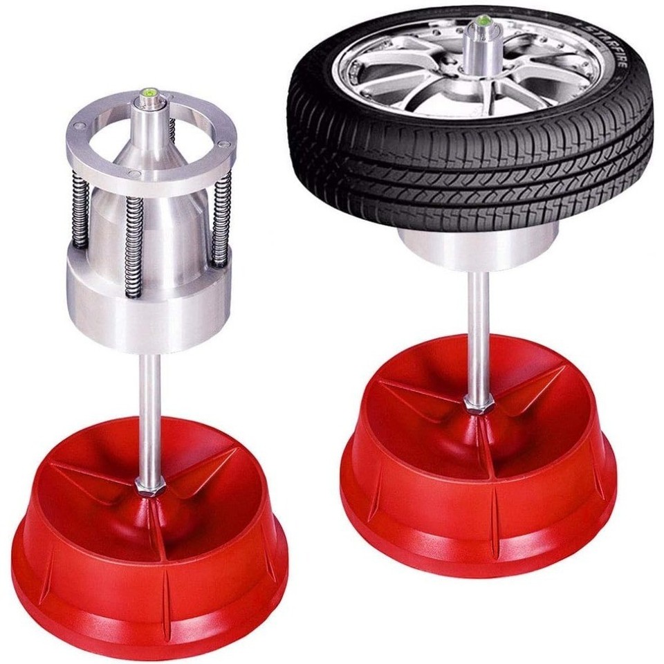 Portable Bubble Wheel Balancer with Bubble Level Static Balancing Machine Tire | eBay