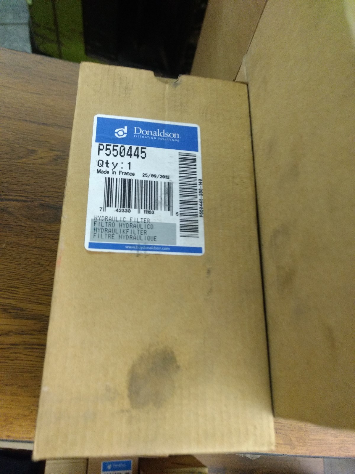 DONALDSON P550445 - cross reference oil filters | oilfilter ...