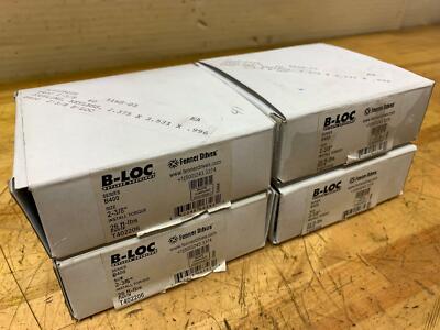 (4) Unused B-LOC Keyless Coupling Series B400, 2-3/8", Bushings Fenner ...