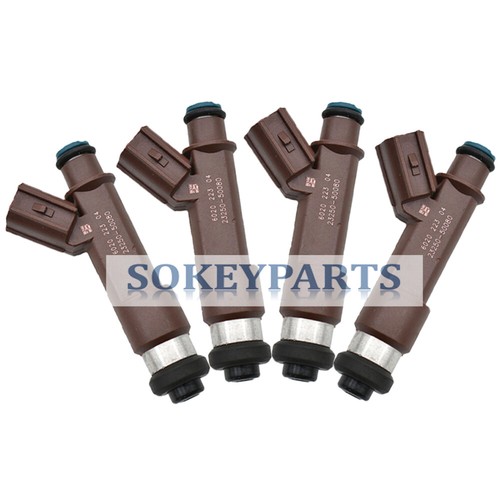 Fuel Injectors 23209-50080 23250-50060 For Lexus GX470 LX470 Toyota 4 ...
