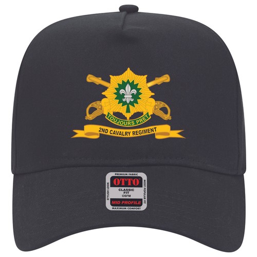 Baseball Cap - 2nd Cavalry Regiment w Br - Ribbon | eBay