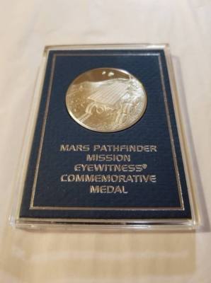 1996-1997 Mars Pathfinder Mission Eyewitness Commemorative Medal | eBay