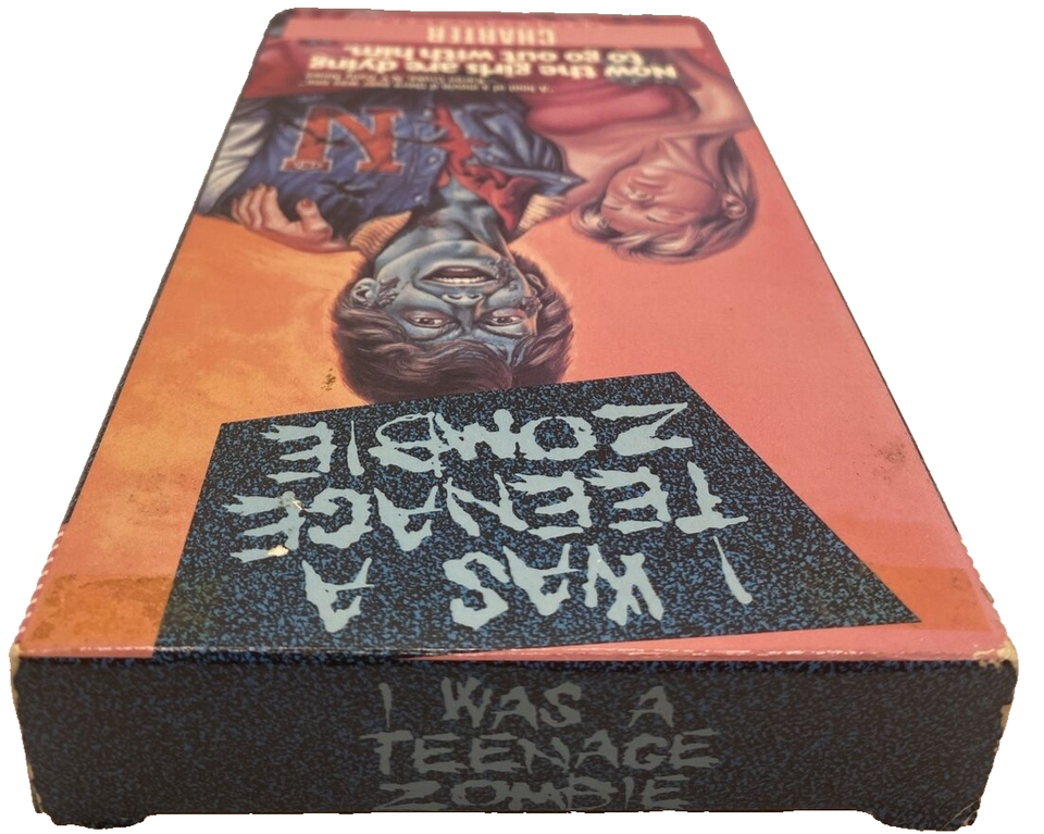 I Was a Teenage Zombie (VHS, 1988) Cult Horror Comedy Charter ...