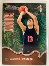 2021-22 Wild Card Alumination - Groovin' Walker Kessler #GG-49 Green ...
