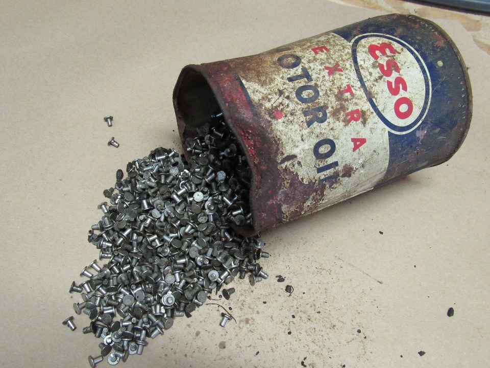 Data Plate Rivets NOS 100% Original G503 Fits Ford GPW Willys Jeep WWII ...