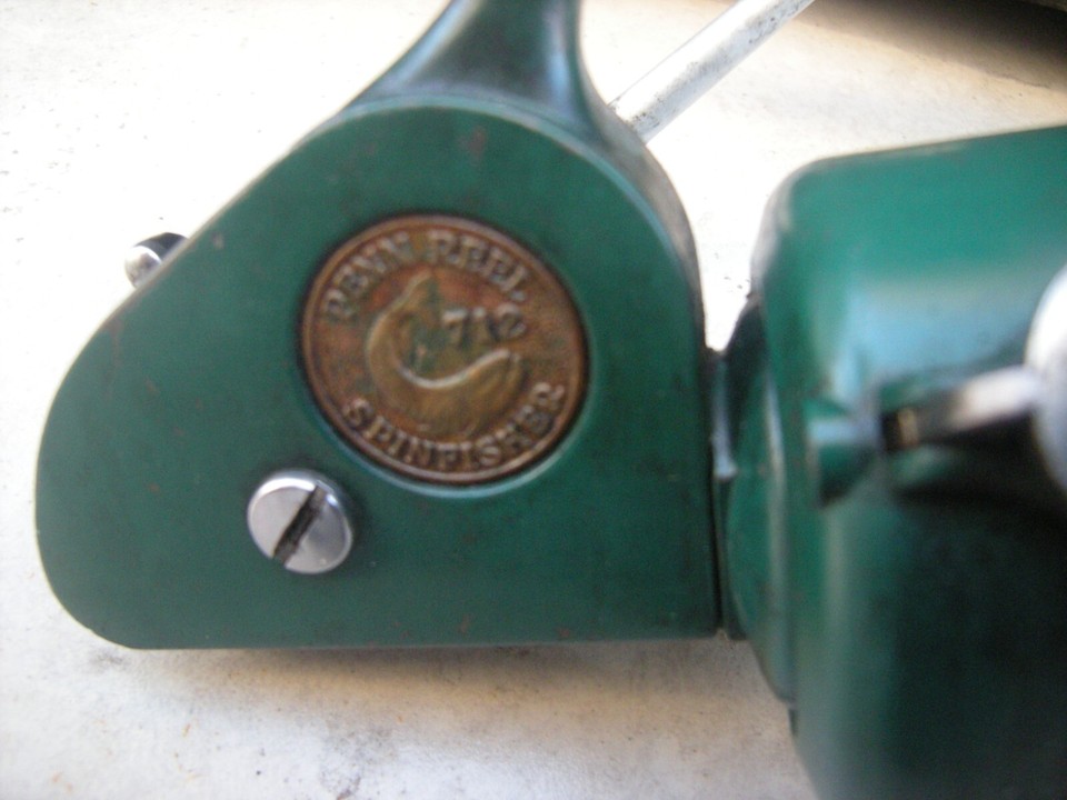 Vintage Penn 712 Spinfisher Reel. "Greenie" in Nice Condition | eBay