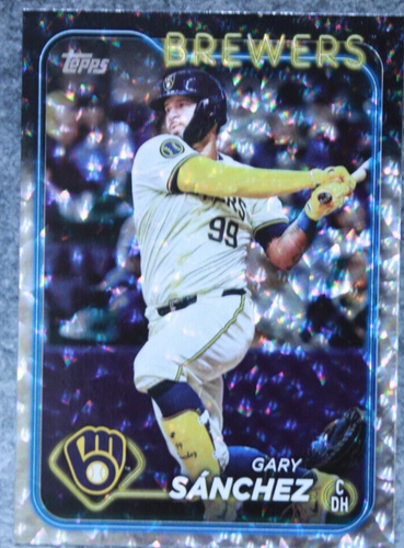 2024 Topps Update Gary Sanchez #US39 Super Box Silver Foil Brewers | eBay