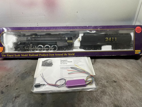 model trains ho scale steam locomotives used 4-8-2 includes DCC decoder ...
