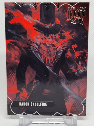 Baron Skullfire 2023 Marvel Fleer Ultra Midnight Sons Silver Base Card #4 | eBay