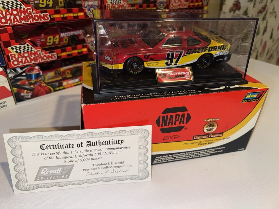 Lot Of 26 Vintage NASCAR Diecast. All New In Box. Boxes In Good Shape ...