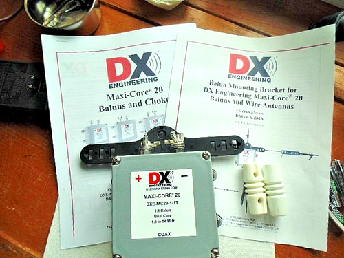 DX Engineering Maxi-Core® 20 Baluns and Feedline Chokes DXE-MC20-1-1T 1:1 | eBay