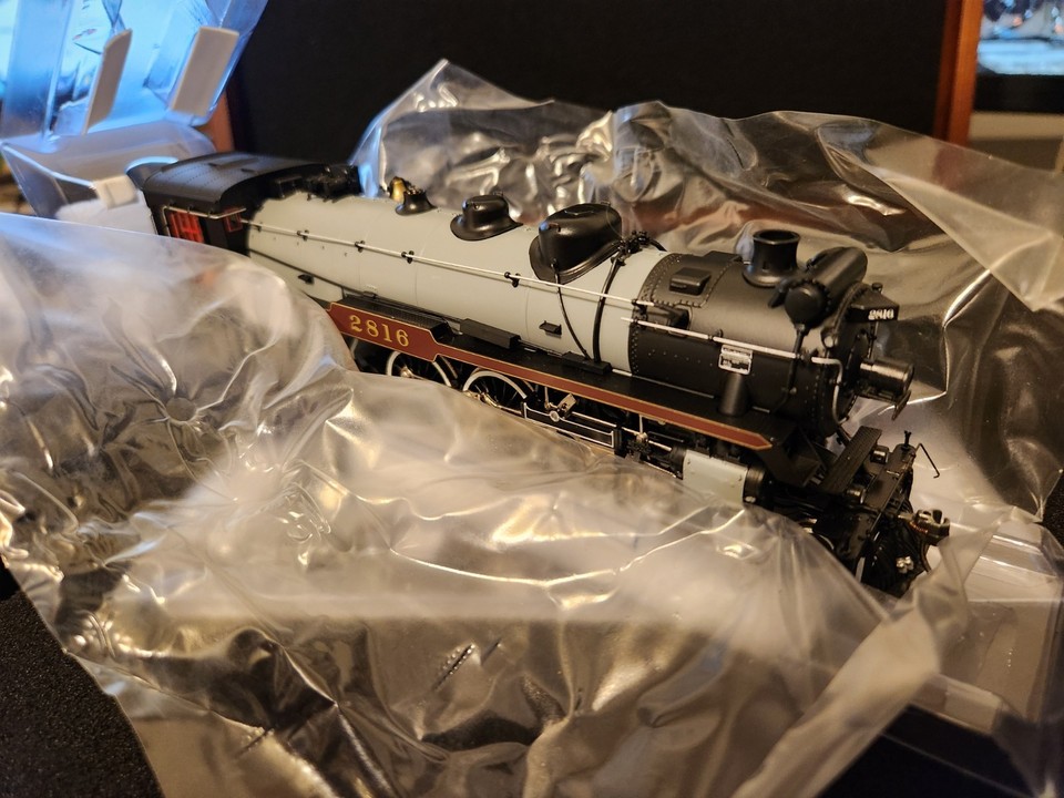 Ho Scale Rapido CP 2816 H1b Hudson Steam Locomotive DCC & Sound | eBay