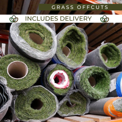 Artificial Grass End Roll Offcut | CLEARANCE | Astro Fake Turf | 2m 4m ...