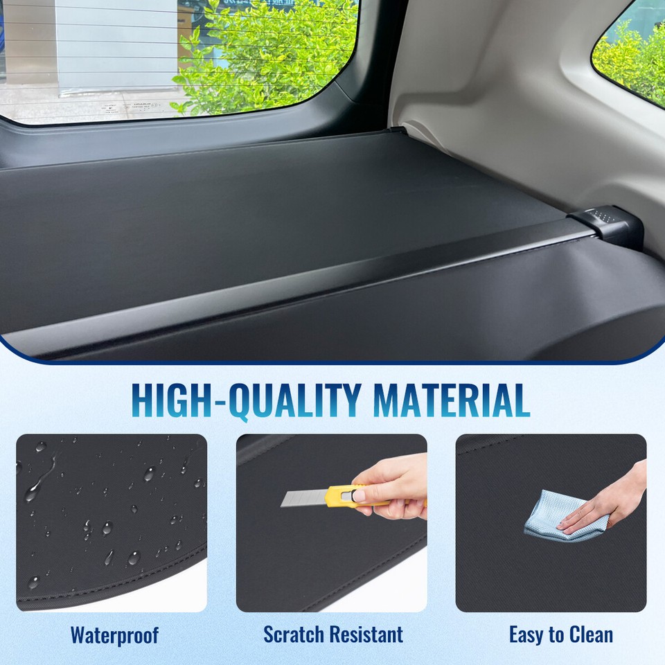 Retractable Cargo Cover Rear Trunk Privacy Shade For 18-24 Jeep ...