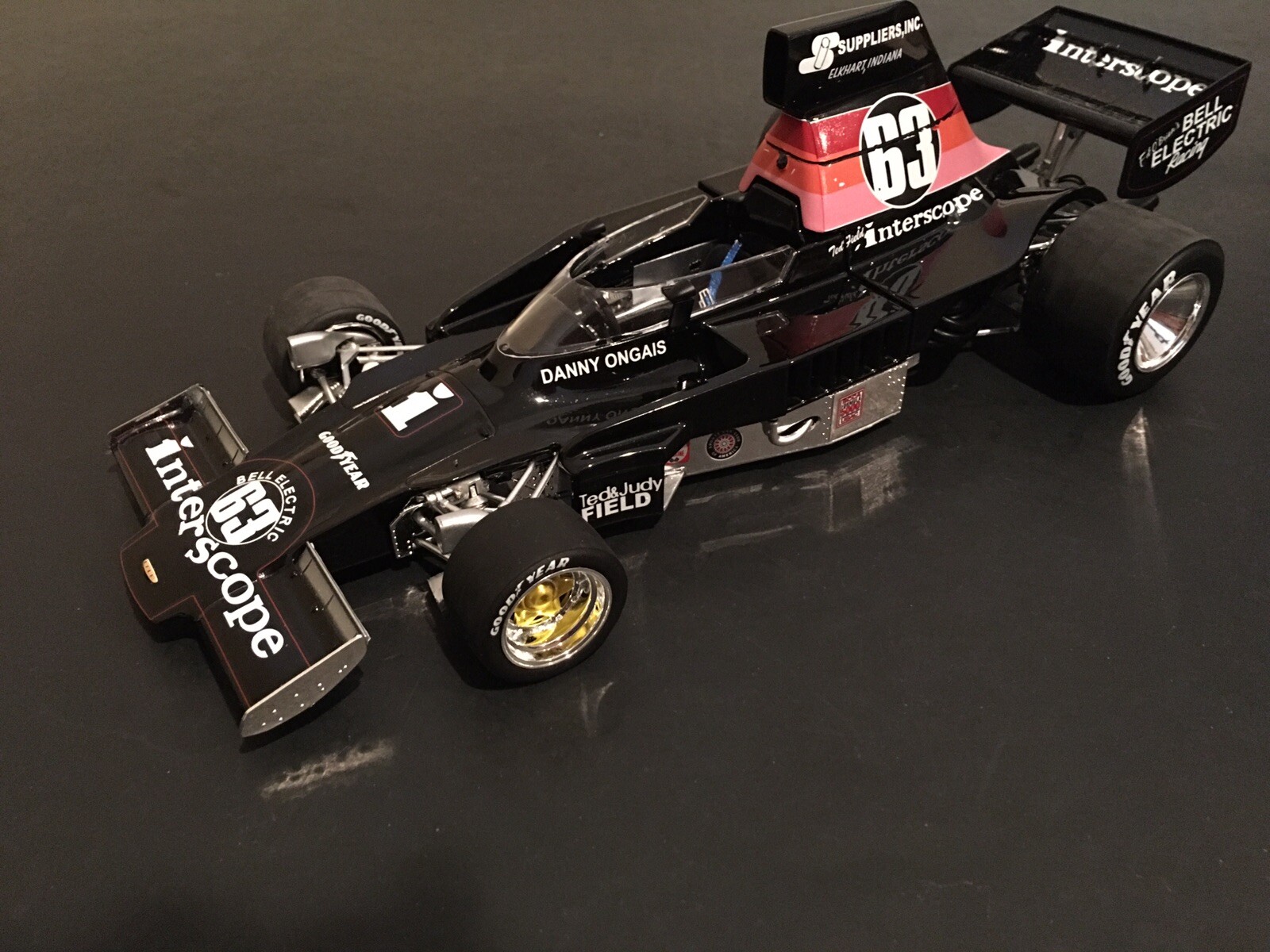1975 Interscope Lola T332 F5000 Danny Ongais 1/18th Scale | eBay