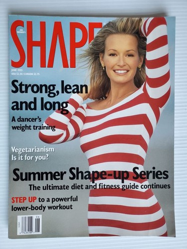June 1993 Joe Weider's SHAPE magazine ESTELLE LEFEBURE Hallyday Dancers ...