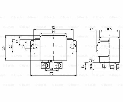 BOSCH Relay, main current 0 332 002 256 | eBay