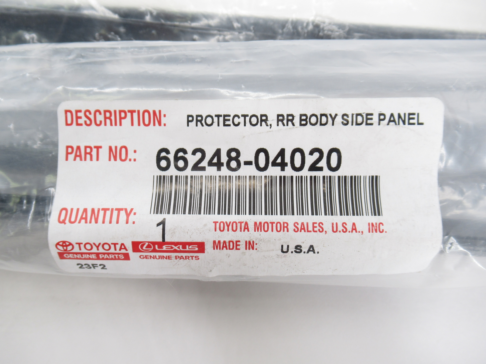 Genuine OEM Toyota 66248-04020 Passenger RH Bed Molding Protector 2005 ...