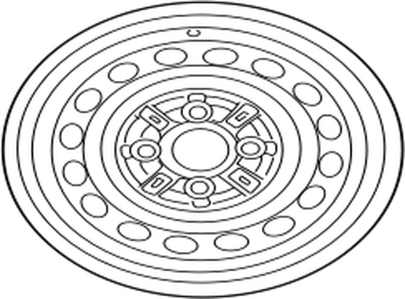 42611-52030 Toyota Wheel, disc 4261152030, New Genuine OEM Part | eBay