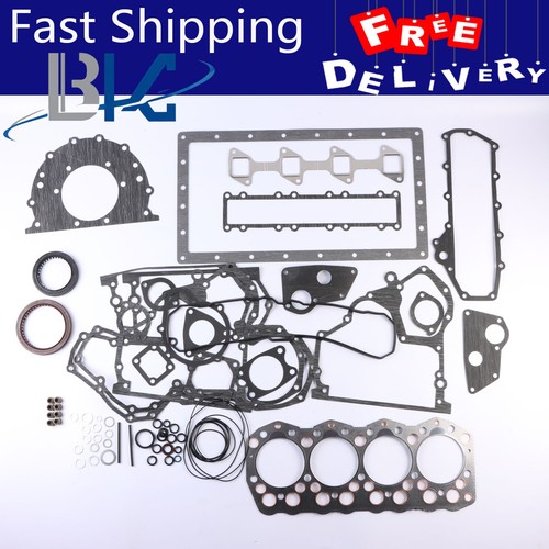 3044C Engine Cylinder Gasket Kit Fits Mitsubishi S4S CAT 246B 252B 277B ...