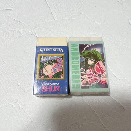 Saint Seiya Showa Retro Andromeda Shun Dragon Shiryu Eraser | eBay