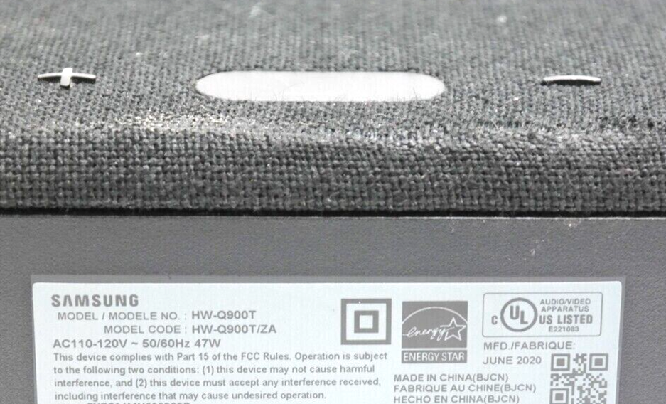 Samsung HW-Q900T - 7.1.2-Channel Soundbar w/Wireless Subwoofer & Dolby ...