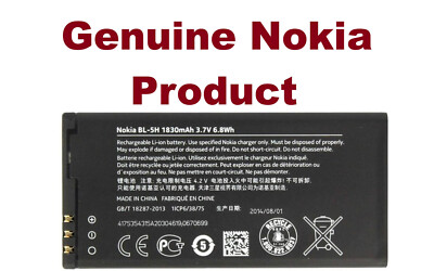 Nokia BL-5H Battery For Lumia 630 635 636 638 1830mAh Original New OEM ...