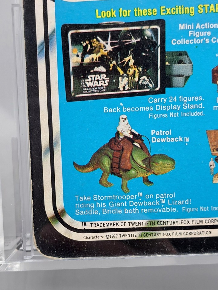 AFA 75+ vintage 1979 Kenner STAR WARS POWER DROID toy SEALED figure 21A ...
