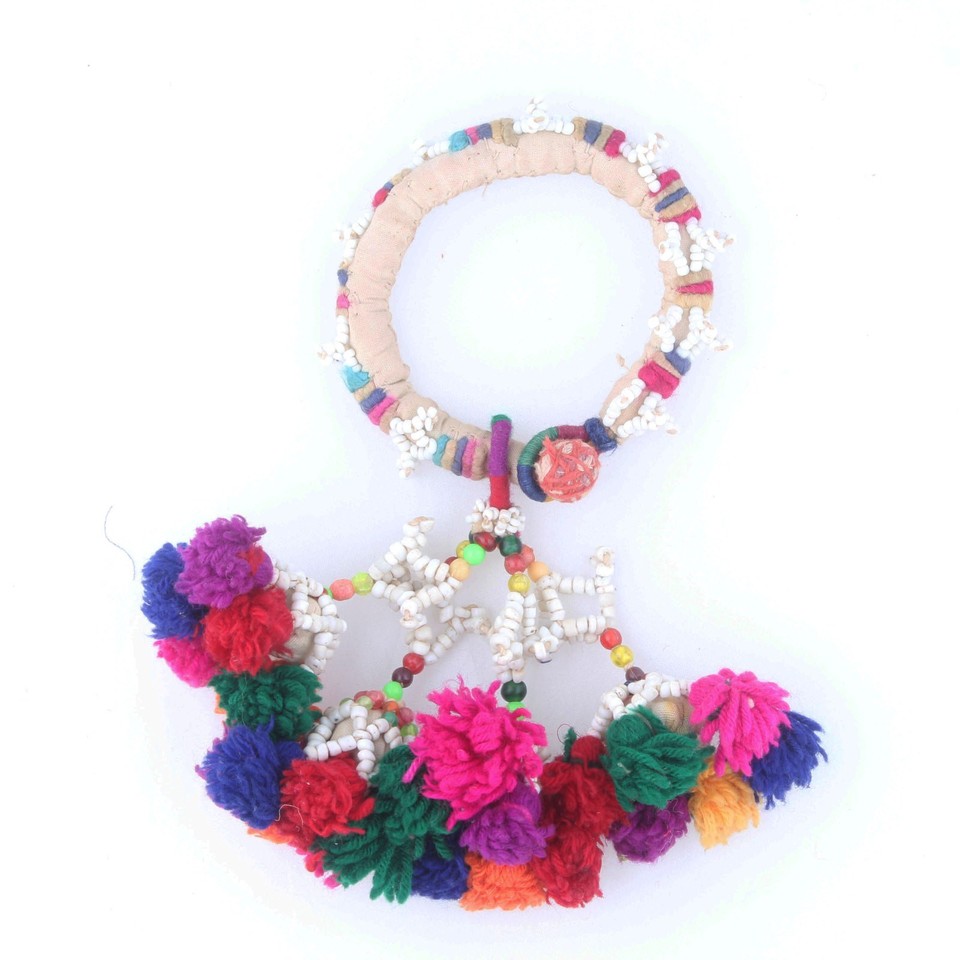 Beaded Banjara Armlet With Tassels Ethnic Tribal Belly Dance Costume ...