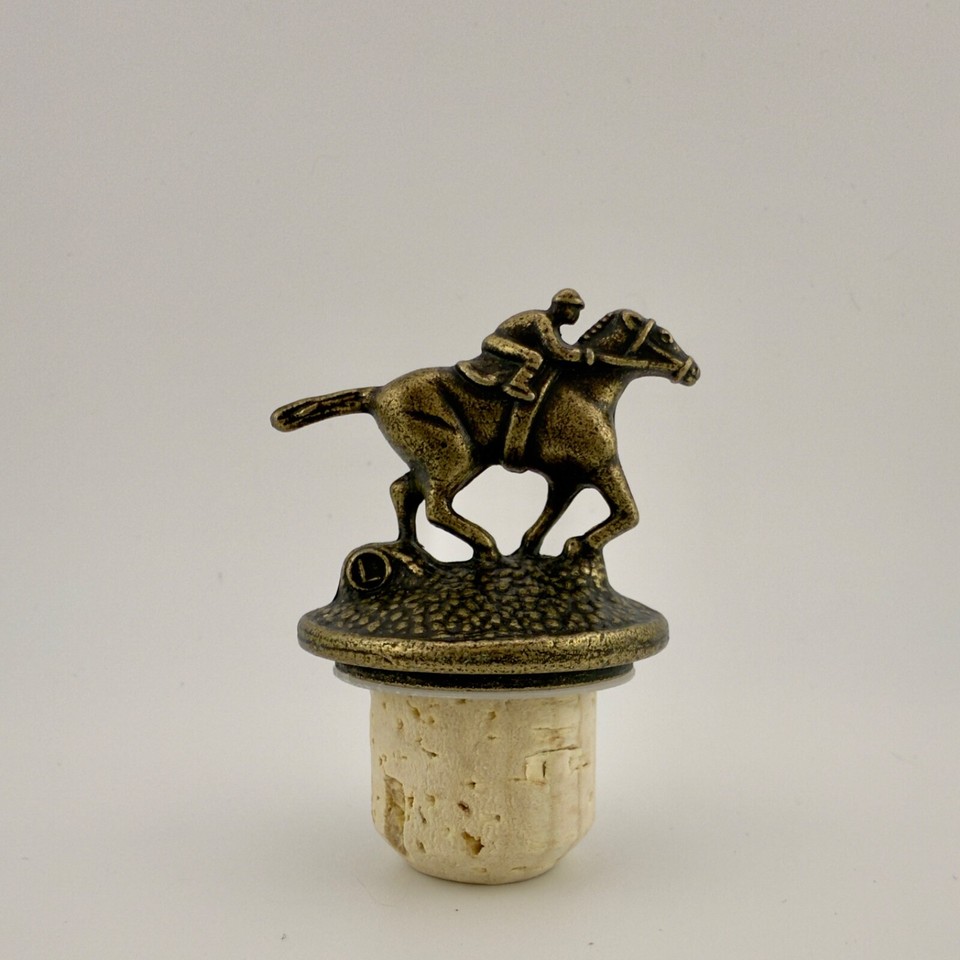 Blanton’s Bourbon Whiskey Cork Bottle Stopper Horse Choose your letter ...