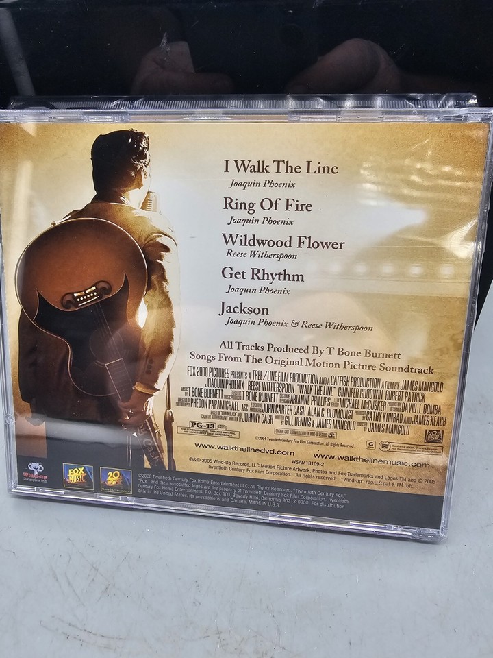 Walk the Line - Soundtrack (CD) Joaquin Phoenix & Reese Witherspoon ...