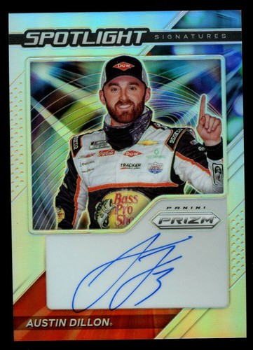 Austin Dillon #SS-AD signed autograph auto 2021 Panini Prizm Racing ...