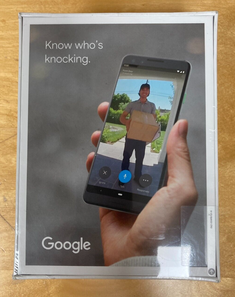 Google Nest Hello Smart Wi-Fi Video Doorbell Model: NC5100US ...