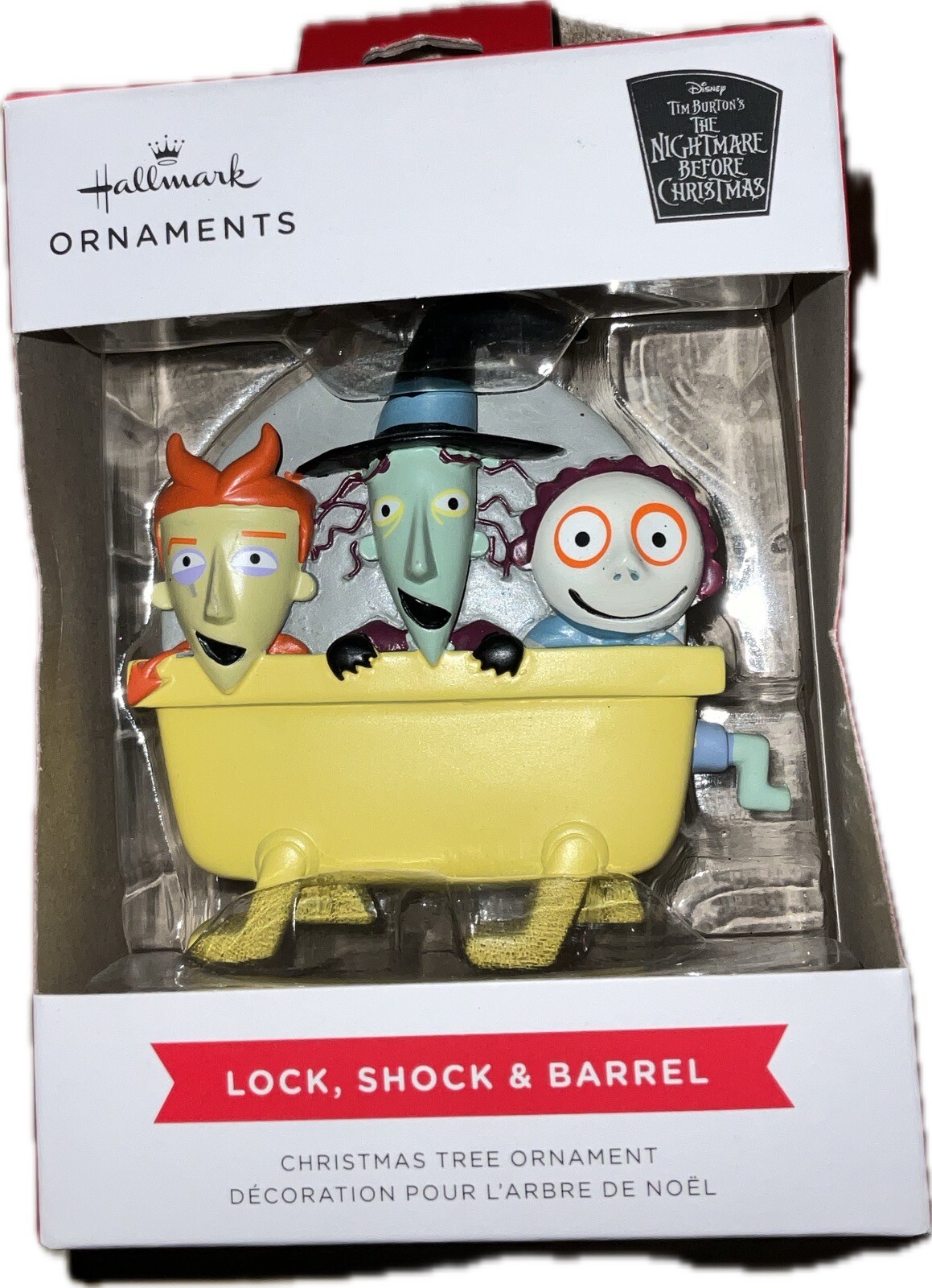 2023 Hallmark Ornament Nightmare Before Christmas Lock Shock Barrel | eBay