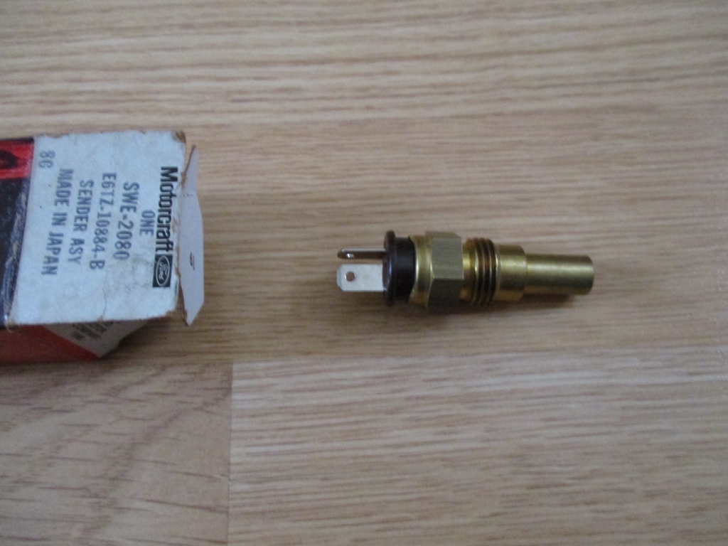 NOS 1986 Ford Temperature Sending Unit E6TZ-10884-B SWE-2080 Bronco ...