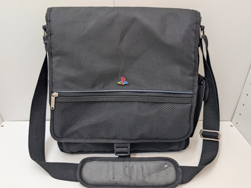 Vintage Official Sony PlayStation PS2 Messenger Travel Bag Carry Case ...