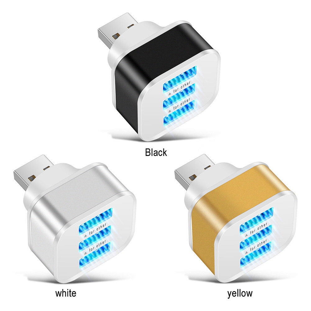 USB Splitter Mobile Phone Tablet Keyboard Mice Chargers Wall Adapter ...