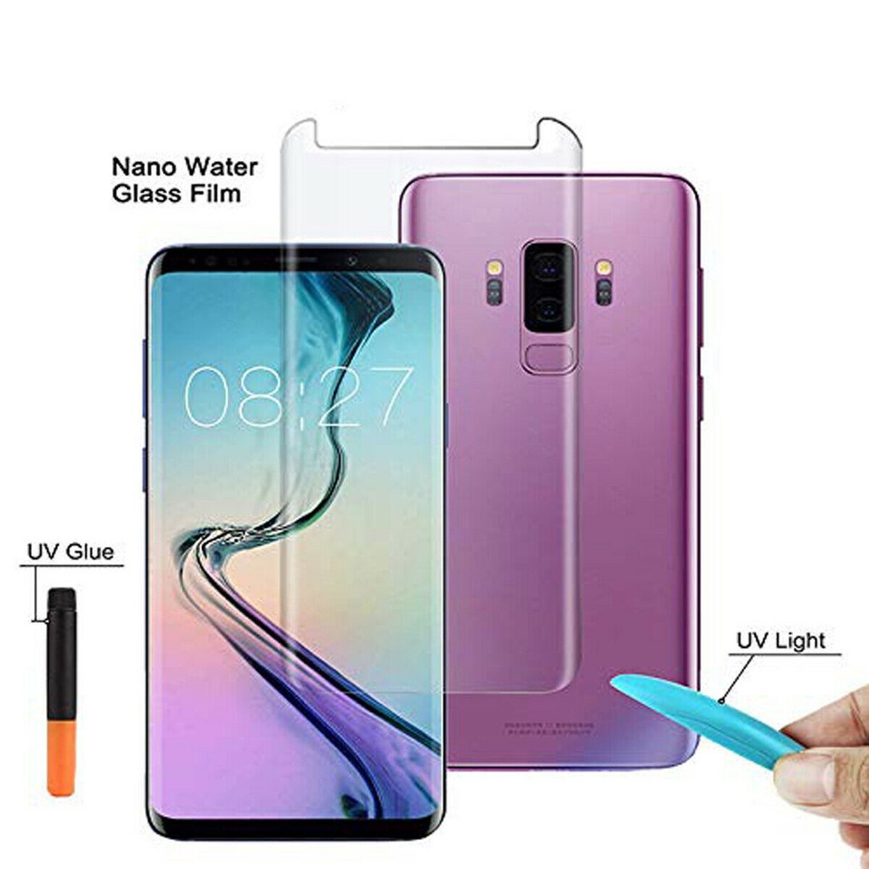 For Samsung Galaxy S10 UV Tempered Glass Full Glue Screen Protector ...