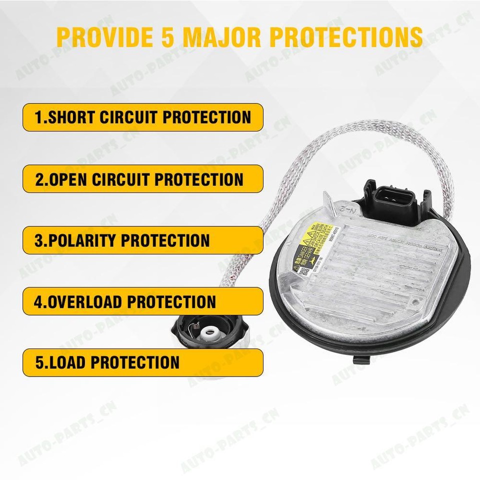 2 For Toyota Lexus Subaru D4S BULB &HID XENON HEADLIGHT BALLAST UNIT ...