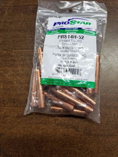 (Pack of 25)--Prostar (PRS14H-52) .052" CONTACT TIPS | eBay