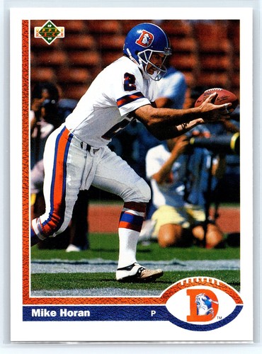 1991 Upper Deck #313 Mike Horan Football Denver Broncos | eBay