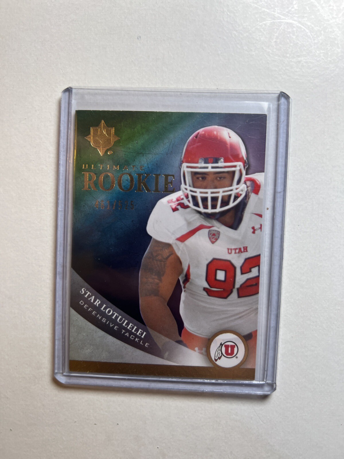 Star Lotulelei 2013 Ultimate Rookie RC /525 Utah Utes Carolina Panthers ...