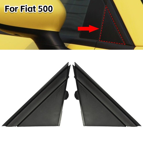 Car Door Mirror Triangle Plate Flag Cover Front Window A-pillar ...