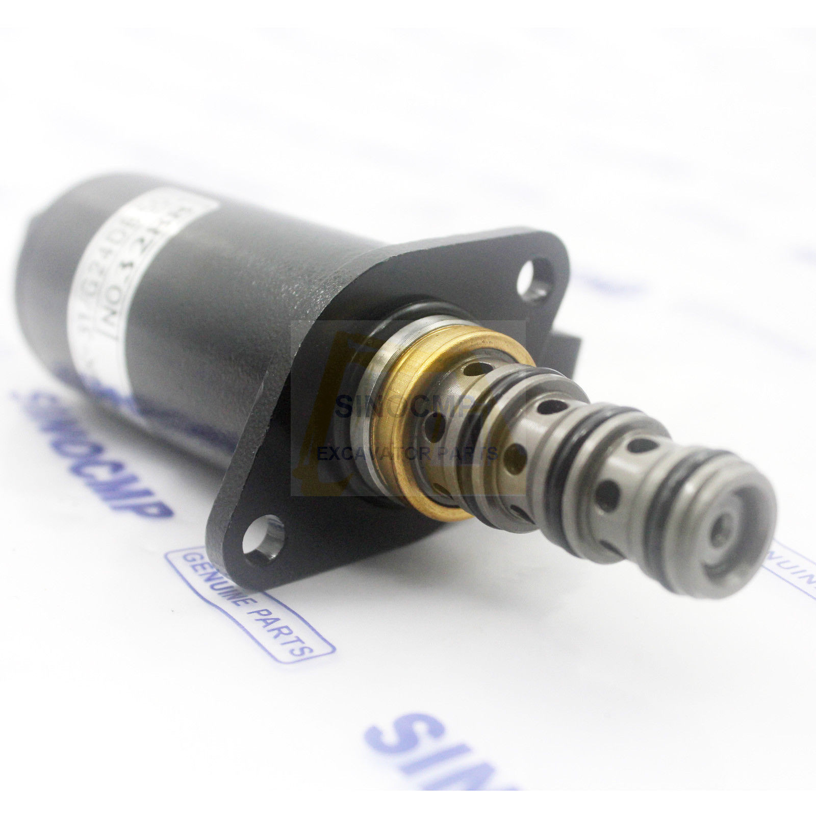 Solenoid Valve YN35V00050F1 KWE5K-31/G24DB50 For Kobelco SK200-8 ...