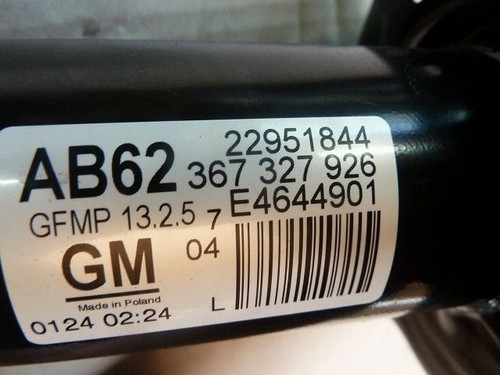 Stoßdämpfer GM (Neuteil) vorne links, 22951844 | eBay Australia