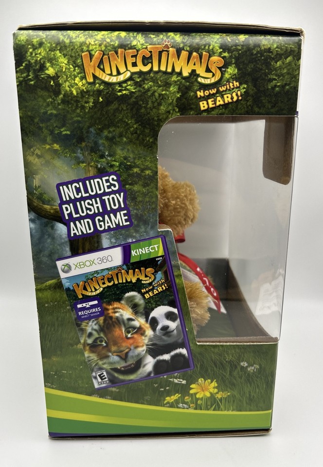 XBOX 360 Kinect Kinectimals Plush FAO Bear & Game Toys R Us EXCLUSIVE ...