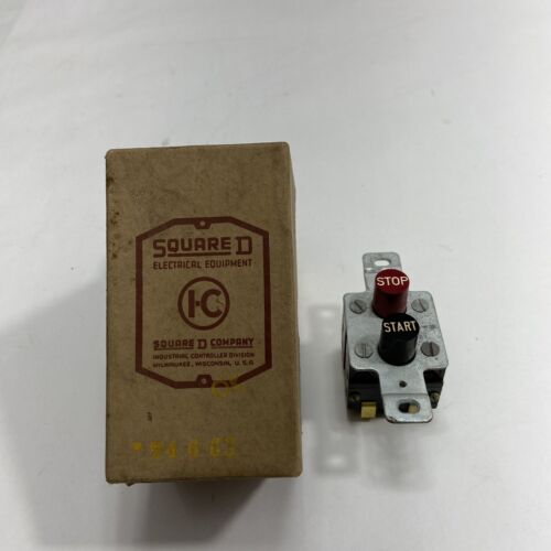Square D B-30 9001 Start-Stop Standard Push Button Switch | eBay