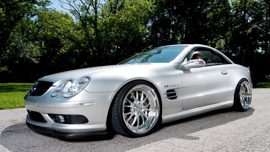 MERCEDES SL55 R230 LOWERING LINKS KIT ABC (PREMIUM FULLY ADJUSTABLE ...