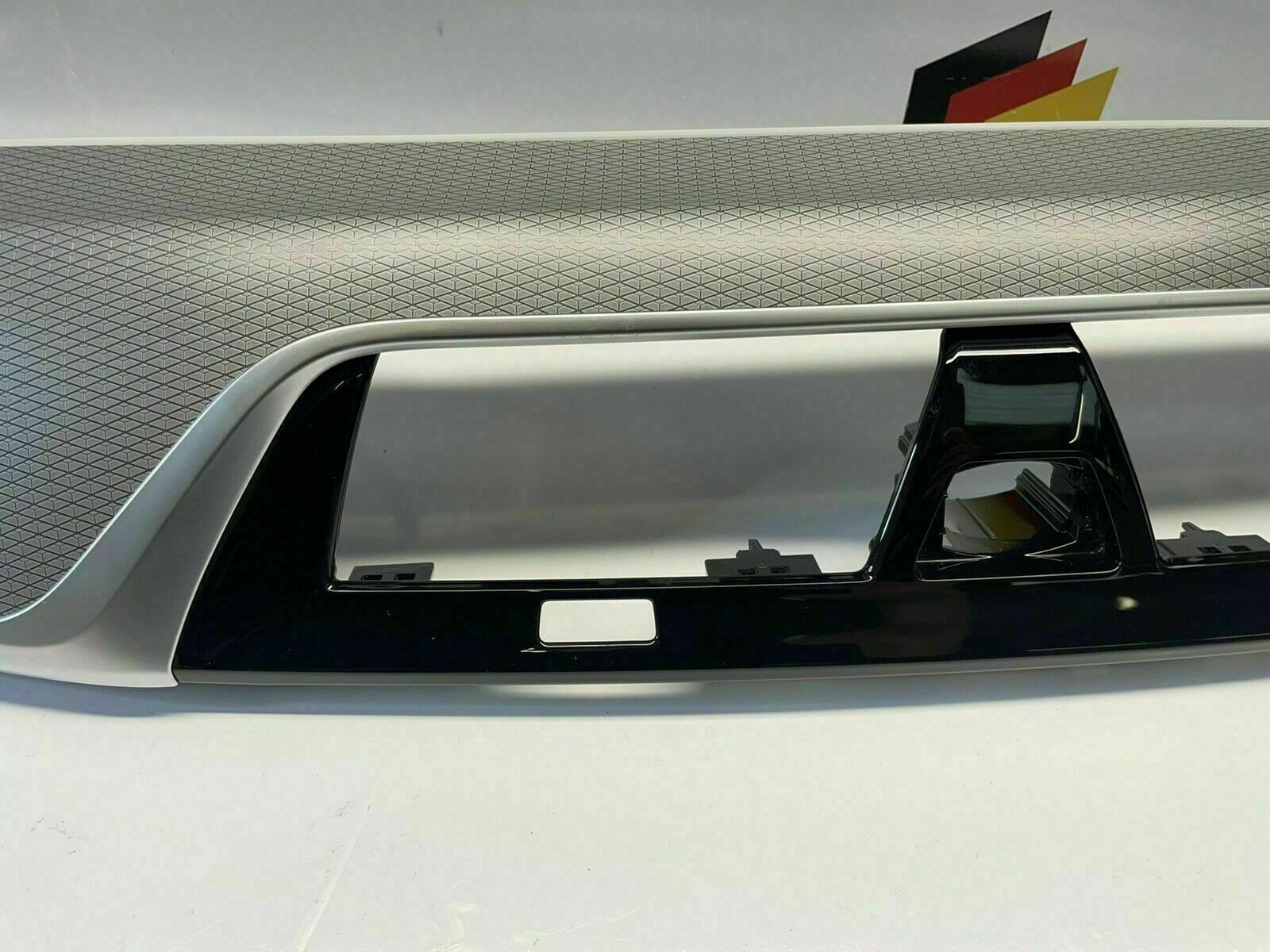 BMW 5 SERIES G30 G31 DASHBOARD CENTER ALUMINIUM TRIM WITH START STOP ...